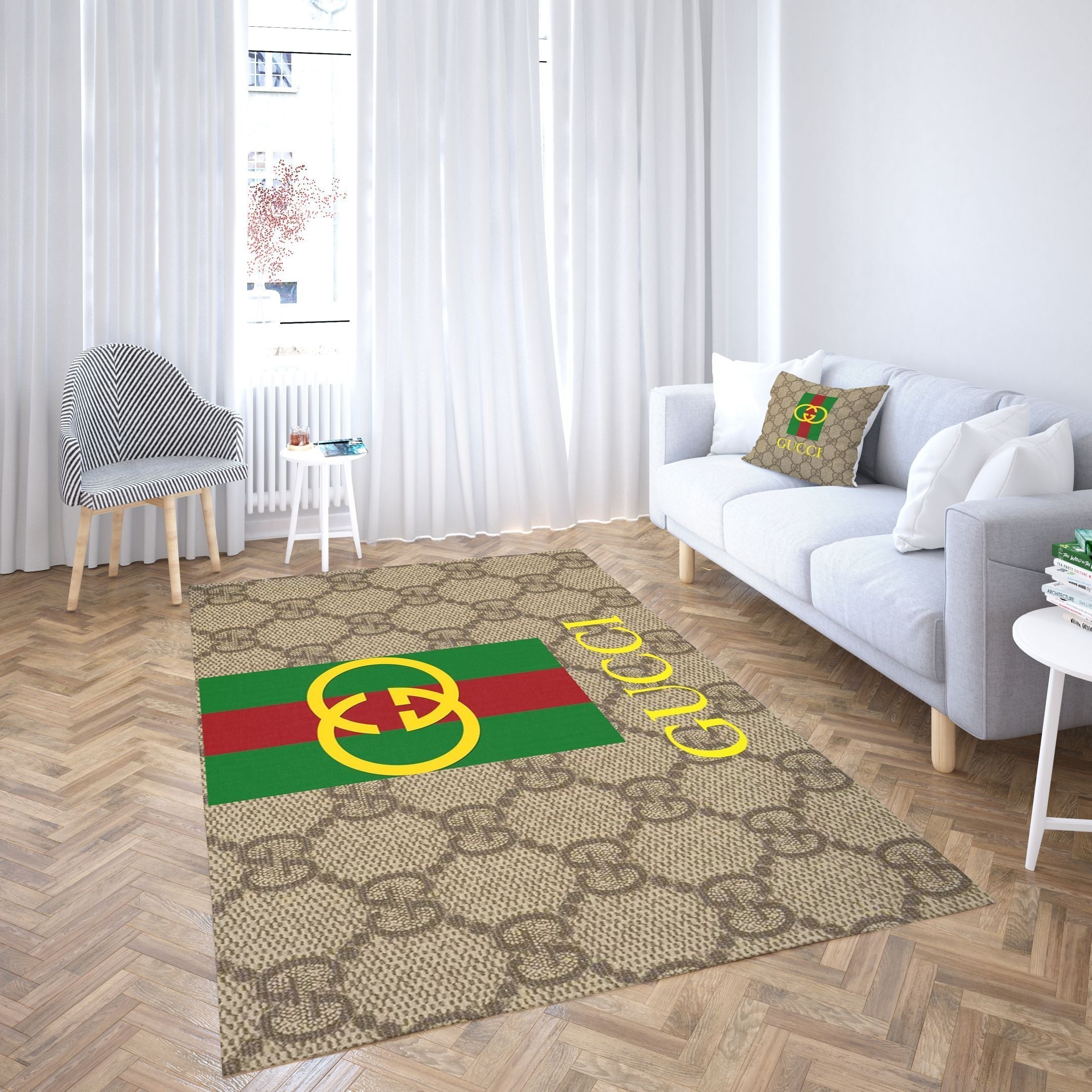 Brown luxury Gucci carpet and rug | Rosamiss Store – MY luxurious home