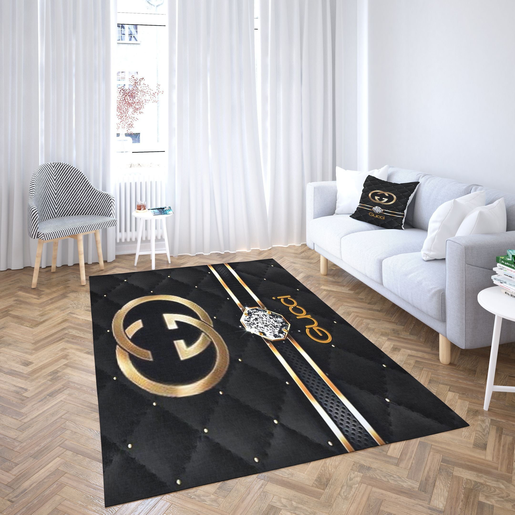 Diamond Gucci carpet and rug | Rosamiss Store – MY luxurious home