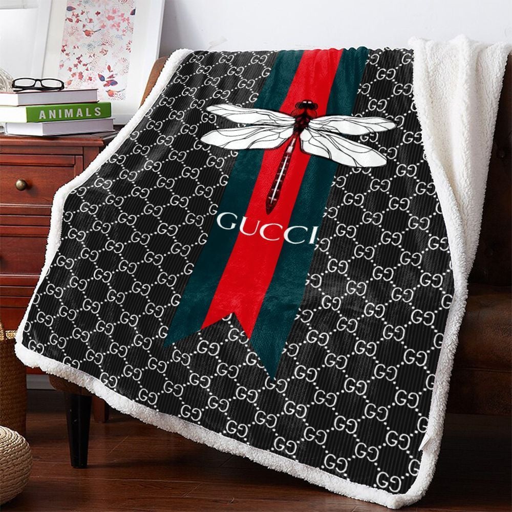 Butterfly Gucci Blanket | ROSAMISS STORE – MY luxurious home