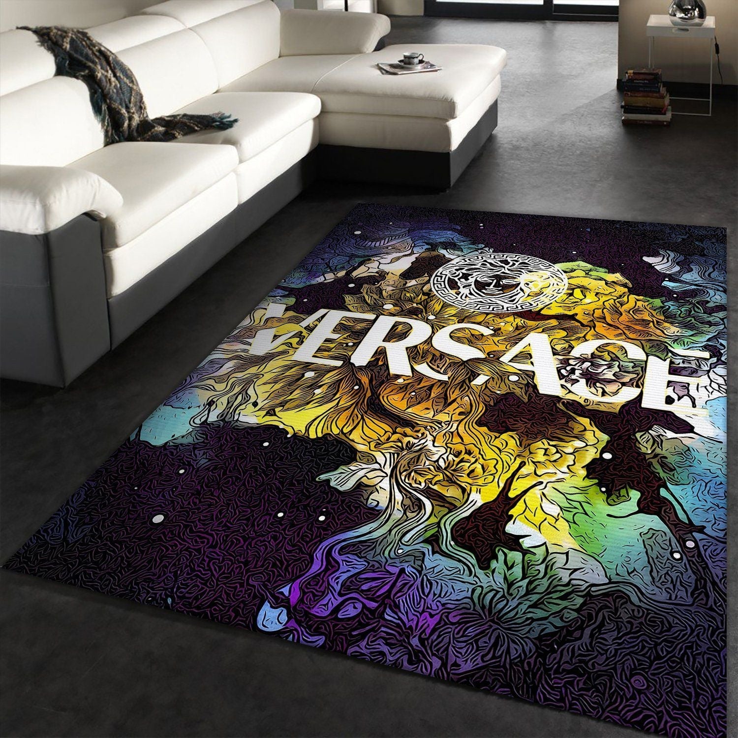 Mixed Colors Versace carpet and rug for living room and bedroom ...