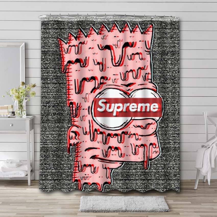 Bart Simpsons Supreme Shower Curtain Set – MY luxurious home
