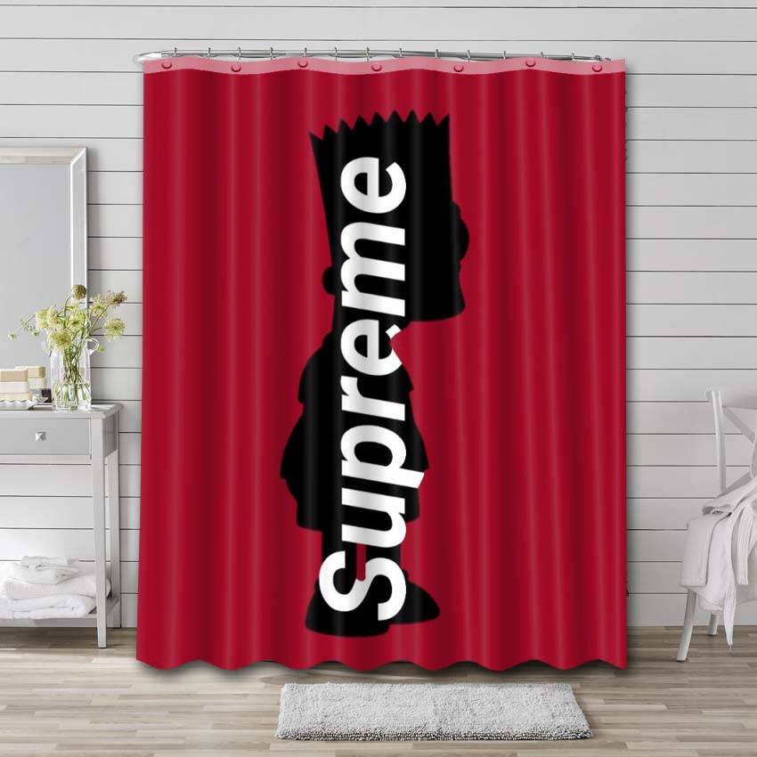 Simpsons Supreme Shower Curtain Set – MY luxurious home